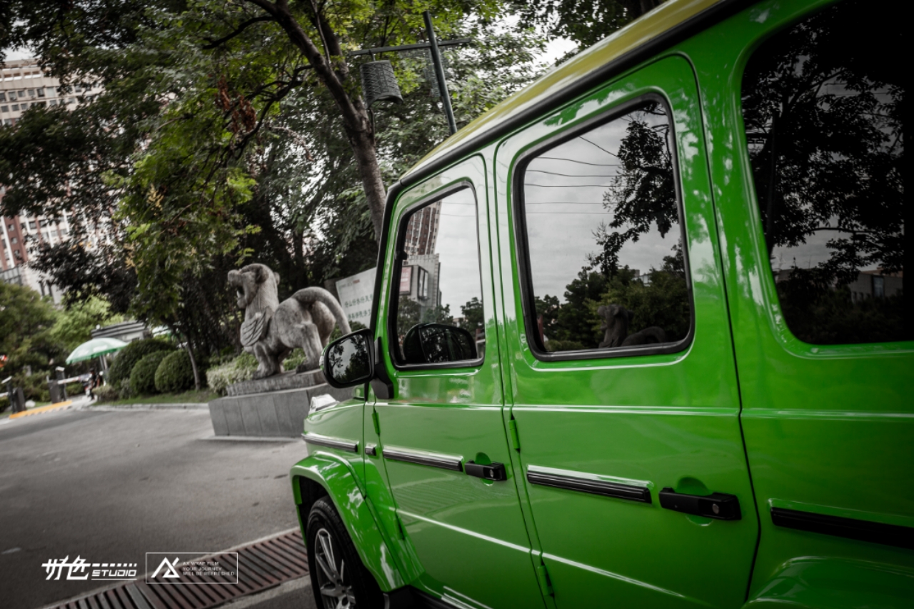 奔驰 G63｜AX-PET蝰蛇绿