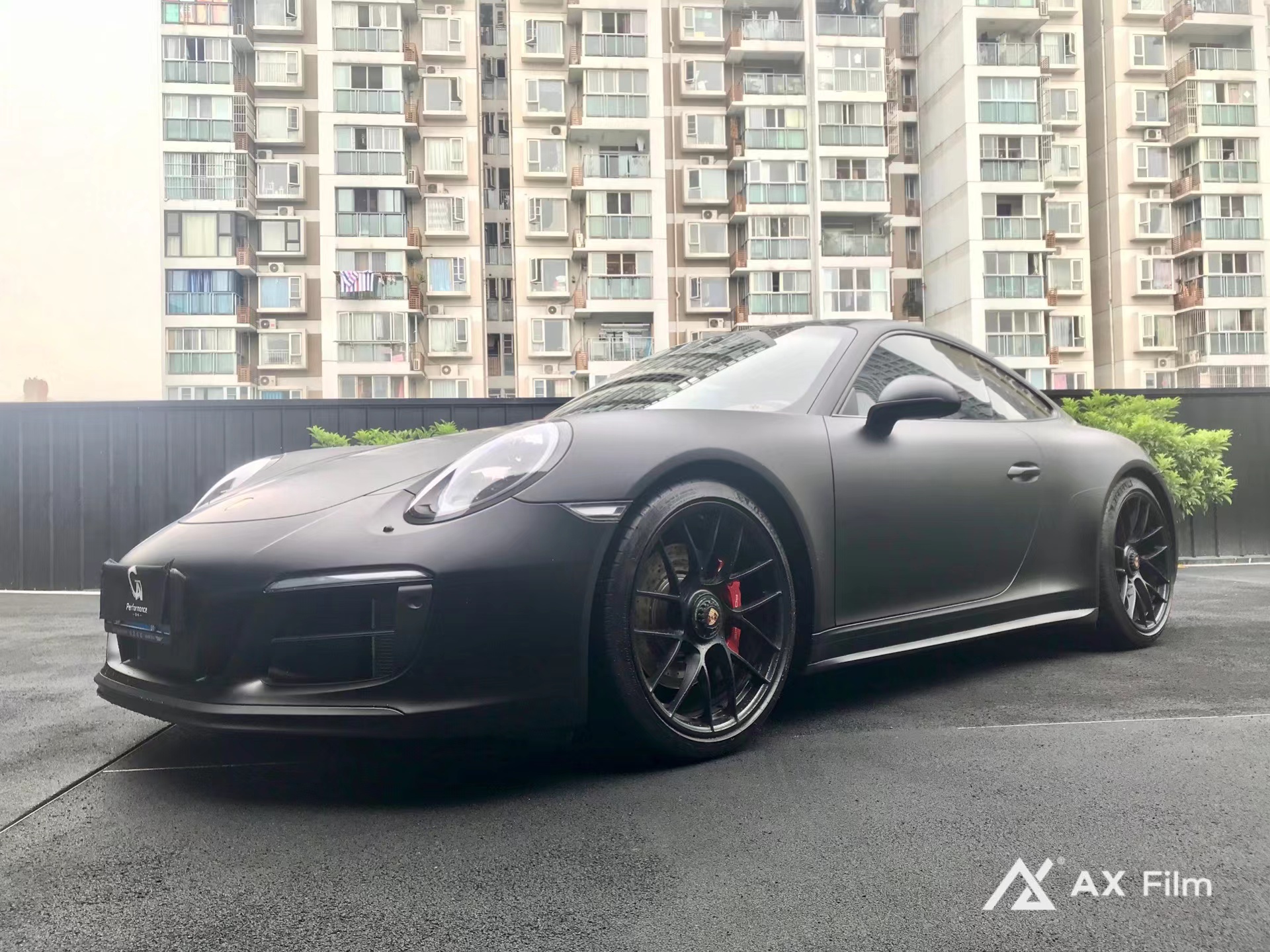 保时捷911 | AX-亚面电镀金属黑