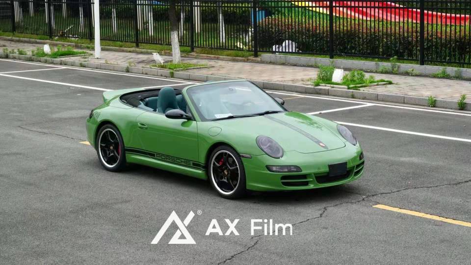 保时捷911｜AX-PET橄榄绿