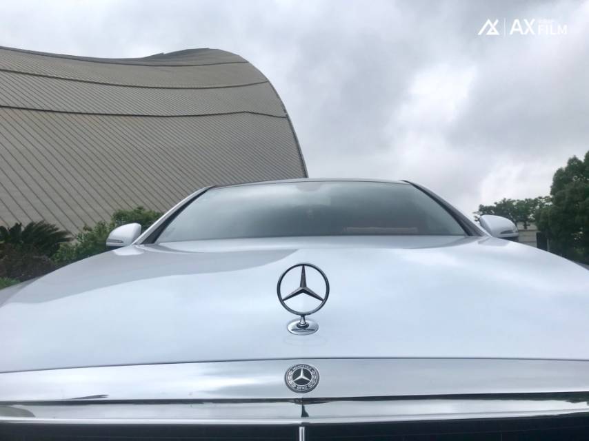 奔驰E300l｜AX-渐变白变黑