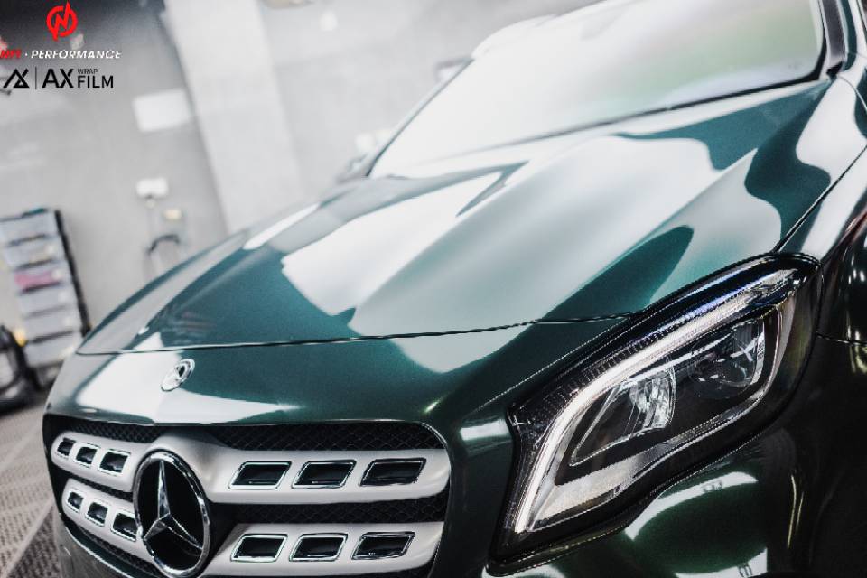 奔驰GLA｜AX-PET哥特兰绿