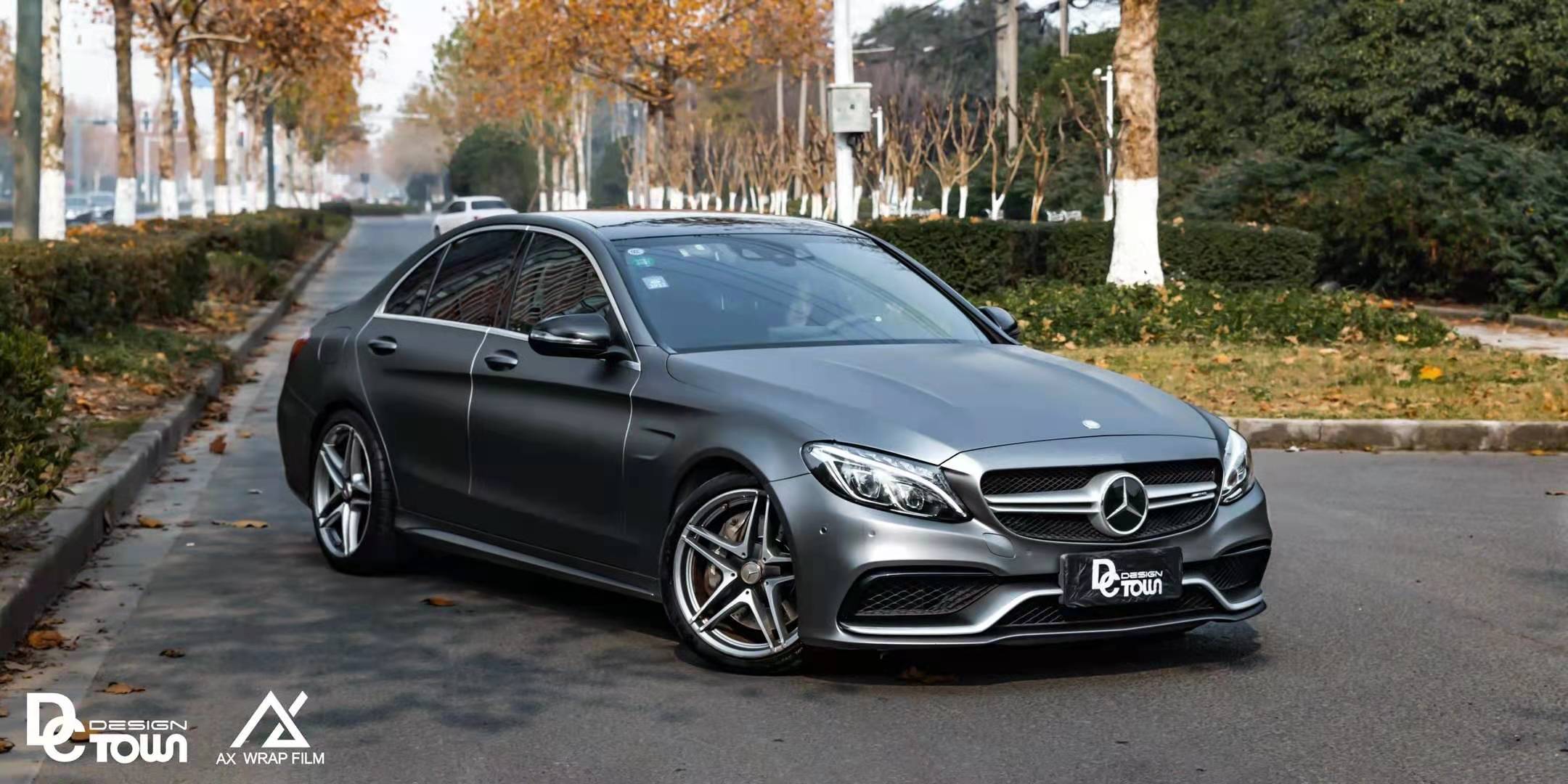 奔驰C63｜AX-AMG山灰