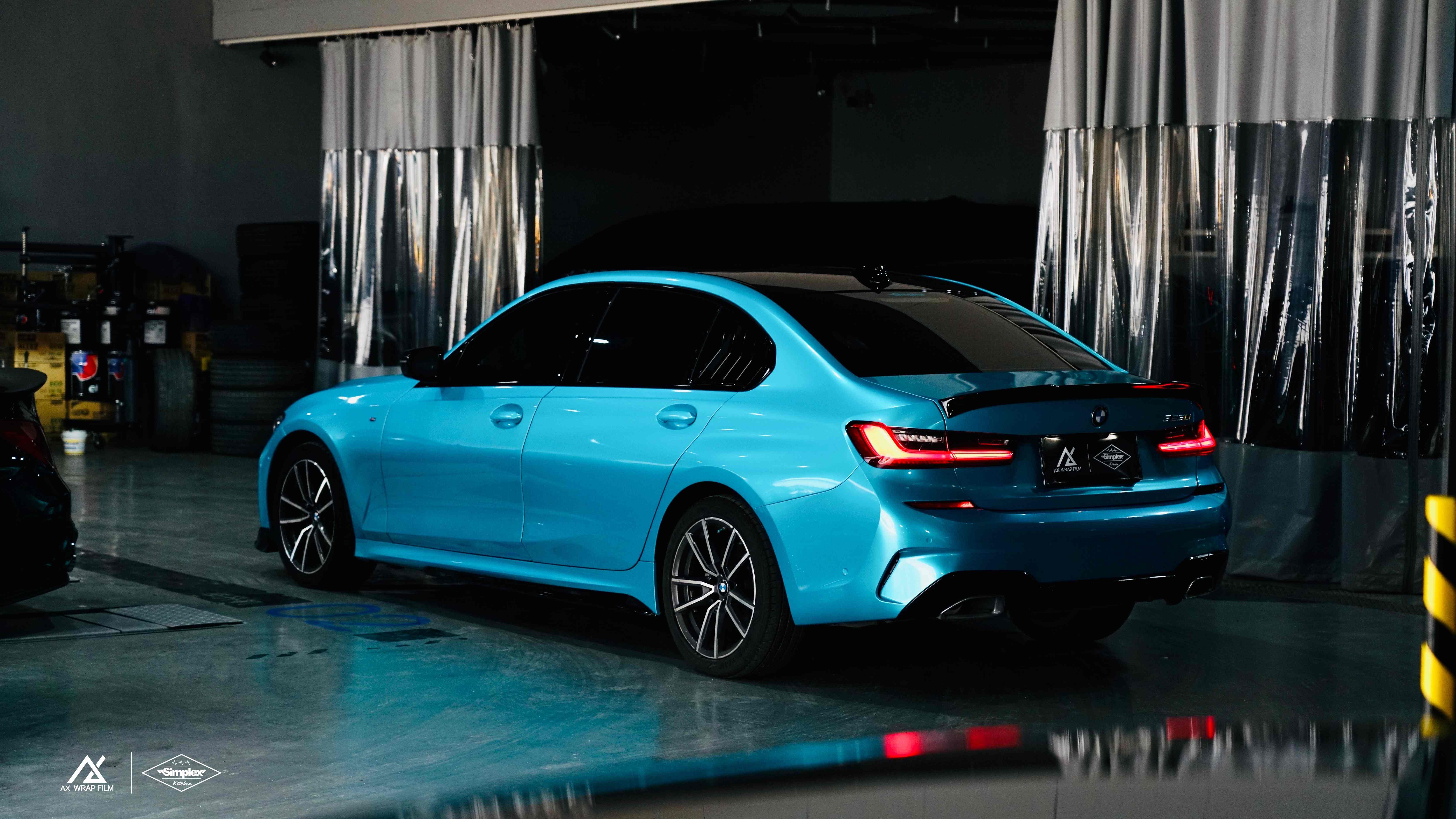 宝马 325Li｜AX-金属海洋绿