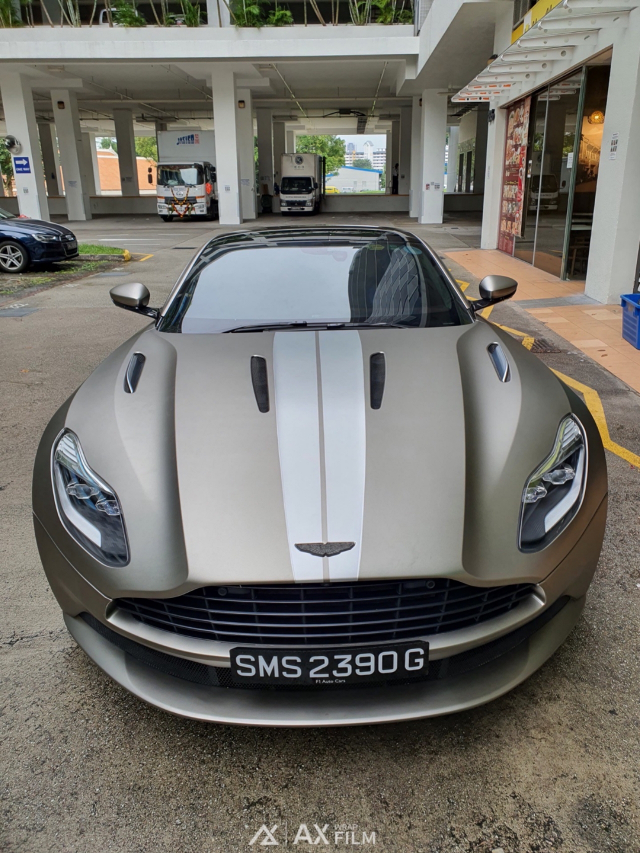 阿斯顿马丁 DB11｜AX-亚面电镀金属钨钢