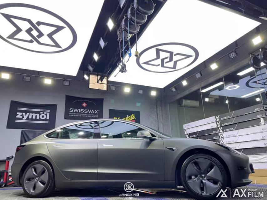 特斯拉Model3｜AX-神秘绿