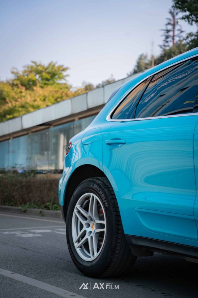 保时捷Macan｜AX-PET迈阿密蓝
