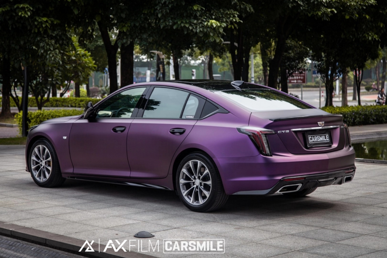 凯迪拉克 CT5｜AX-绸缎赤茶紫