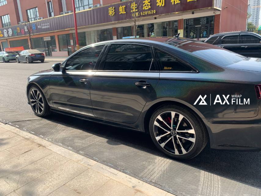 奥迪A6L｜AX-镭射闪黑