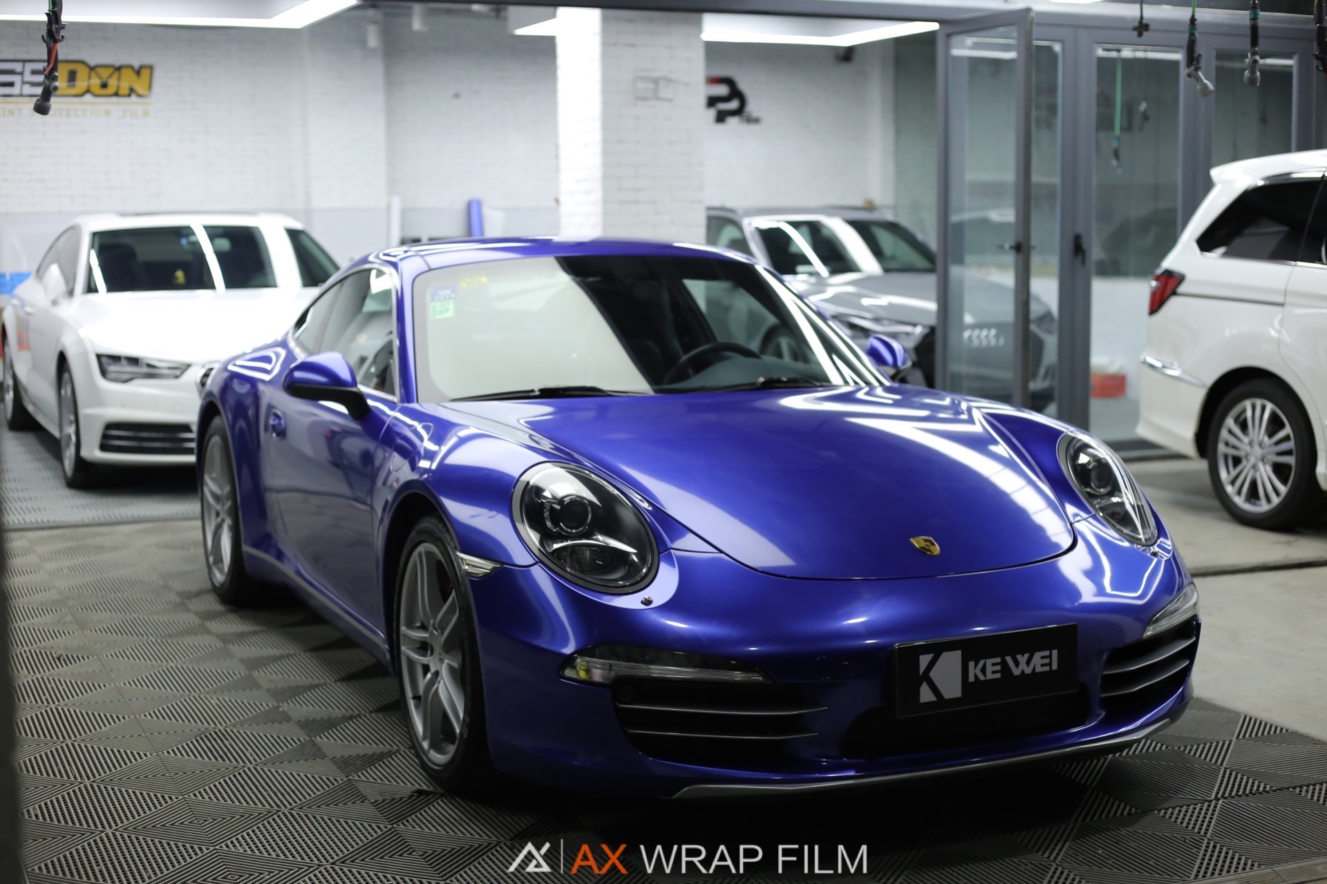 保时捷911 ｜AX-波尔蒂芒蓝