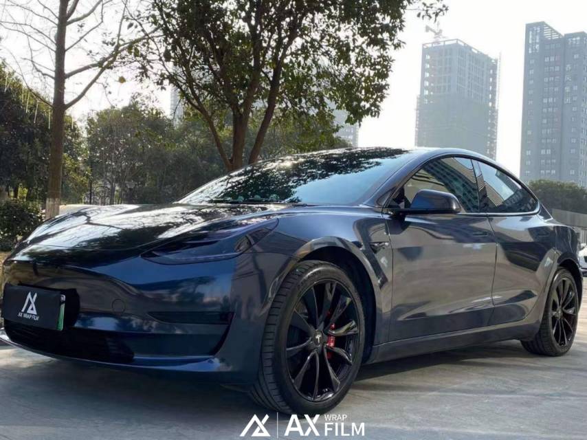 特斯拉model 3｜AX-炭灰蓝