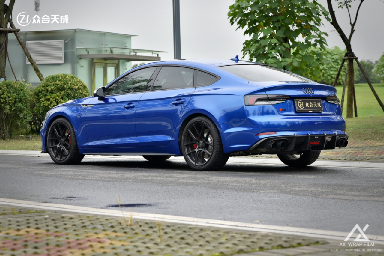 奥迪S5｜AX-PET雪邦蓝