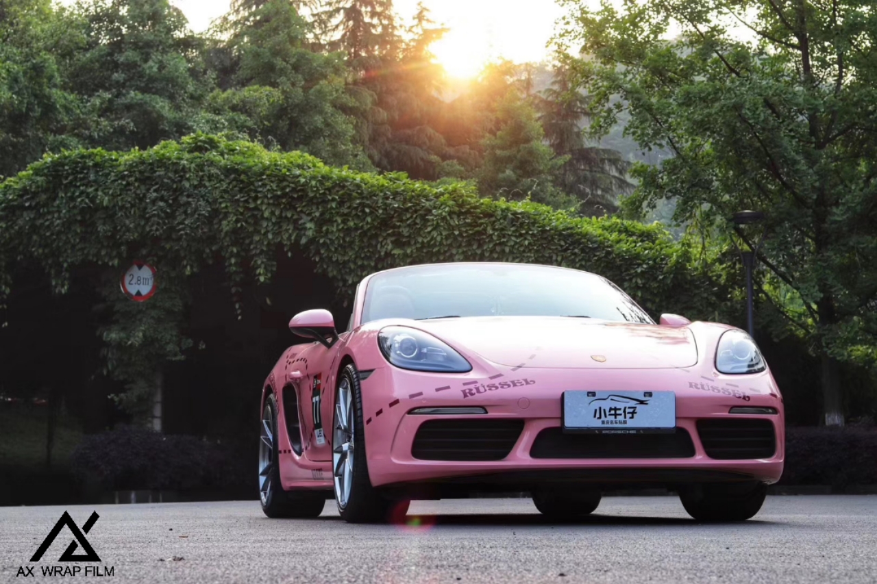 保时捷 718｜AX-高亮保时捷粉猪