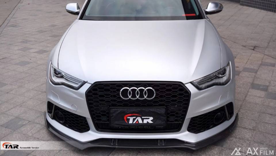 奥迪A6｜AX-PET亚面电镀金属银