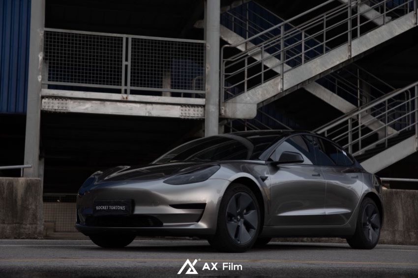 特斯拉model 3｜AX-液态金属银