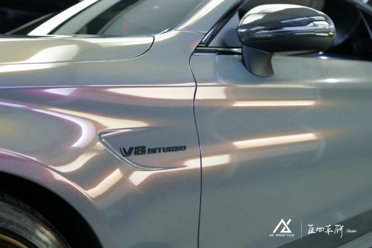 奔驰 C63｜AX-PET星空灰魅影