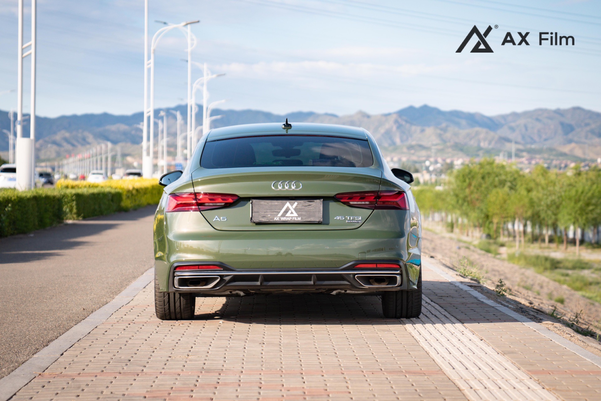 奥迪A5｜AX-耀夜绿