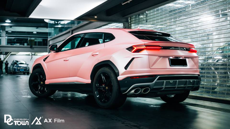 兰博基尼Urus｜AX-电光金属樱花粉