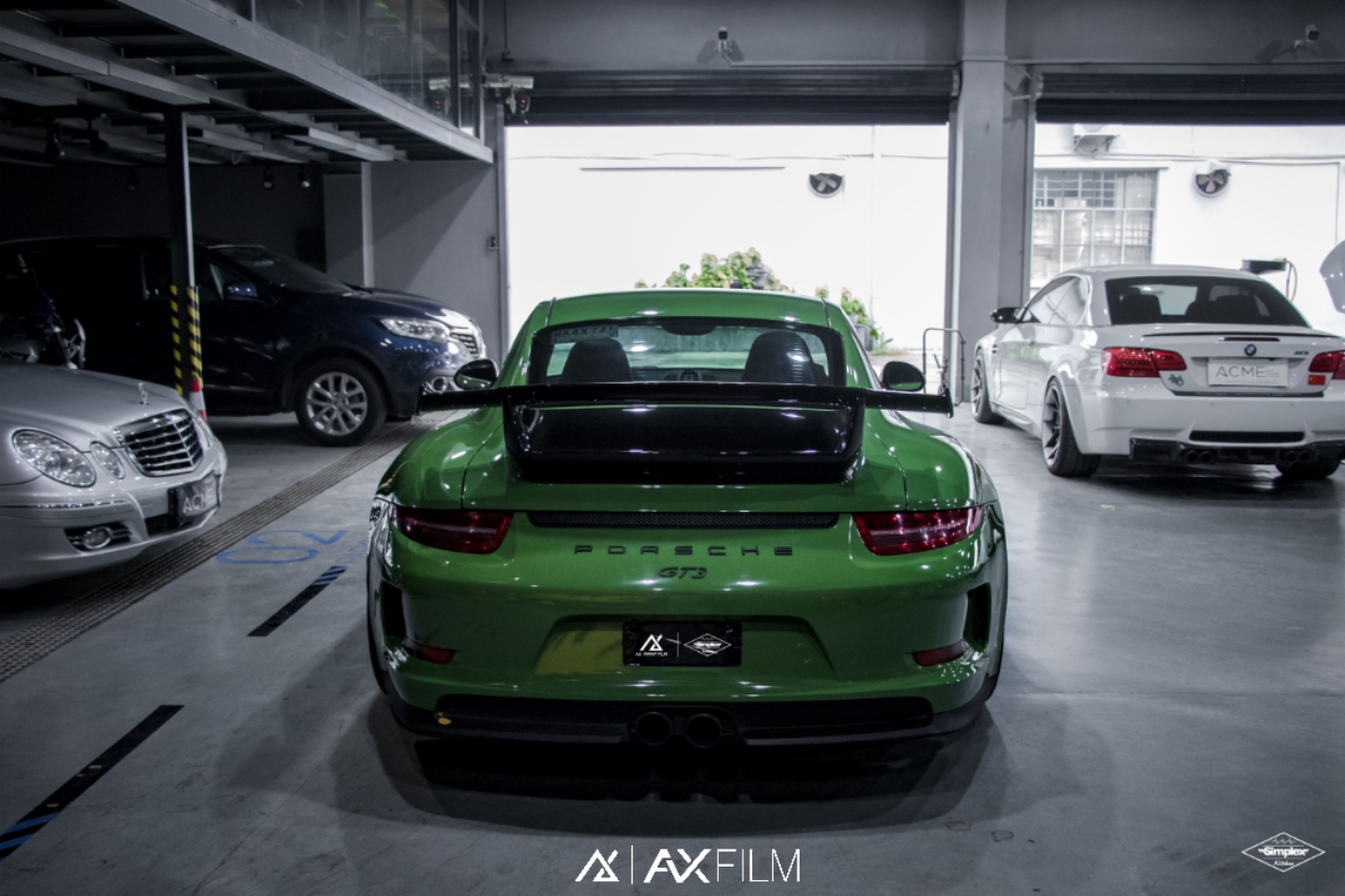 保时捷 911 GT3｜AX-橄榄绿