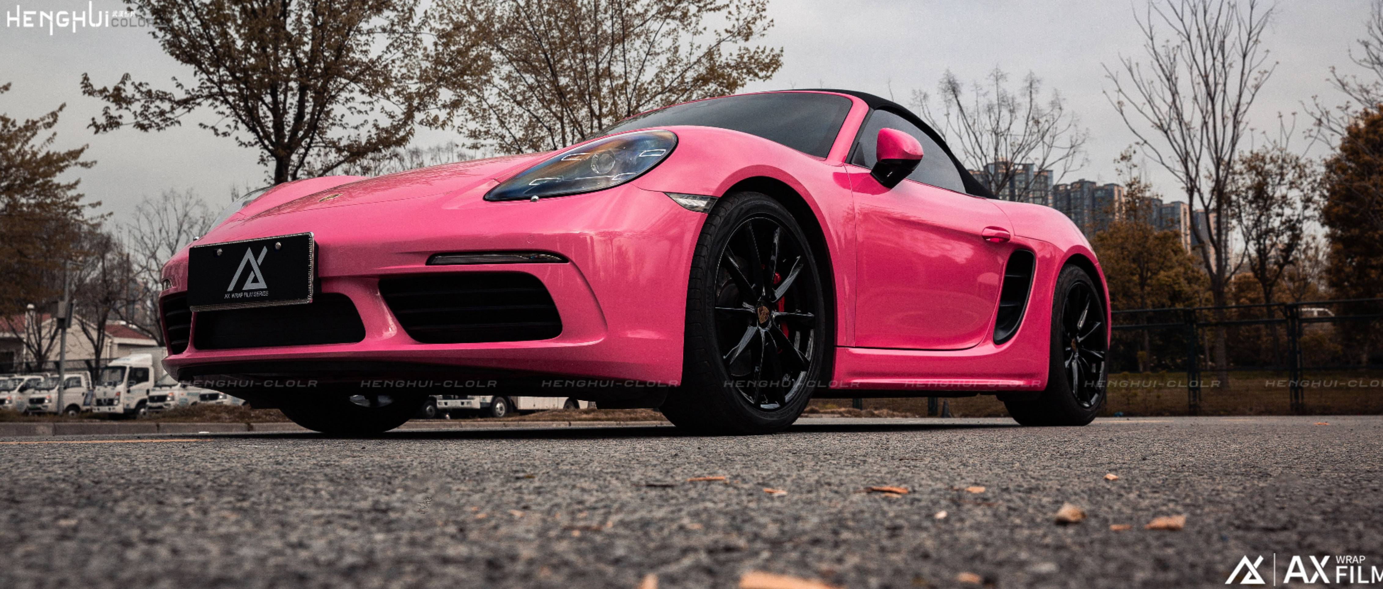 保时捷718｜AX-亮粉