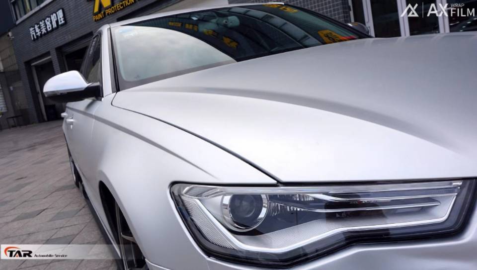 奥迪A6｜AX-PET亚面电镀金属银