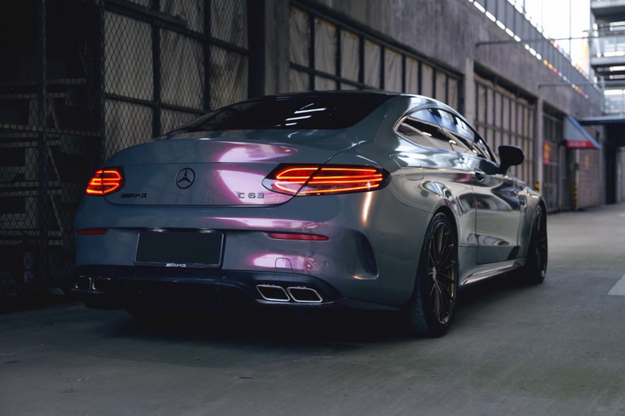 奔驰 C63｜AX-PET星空灰魅影