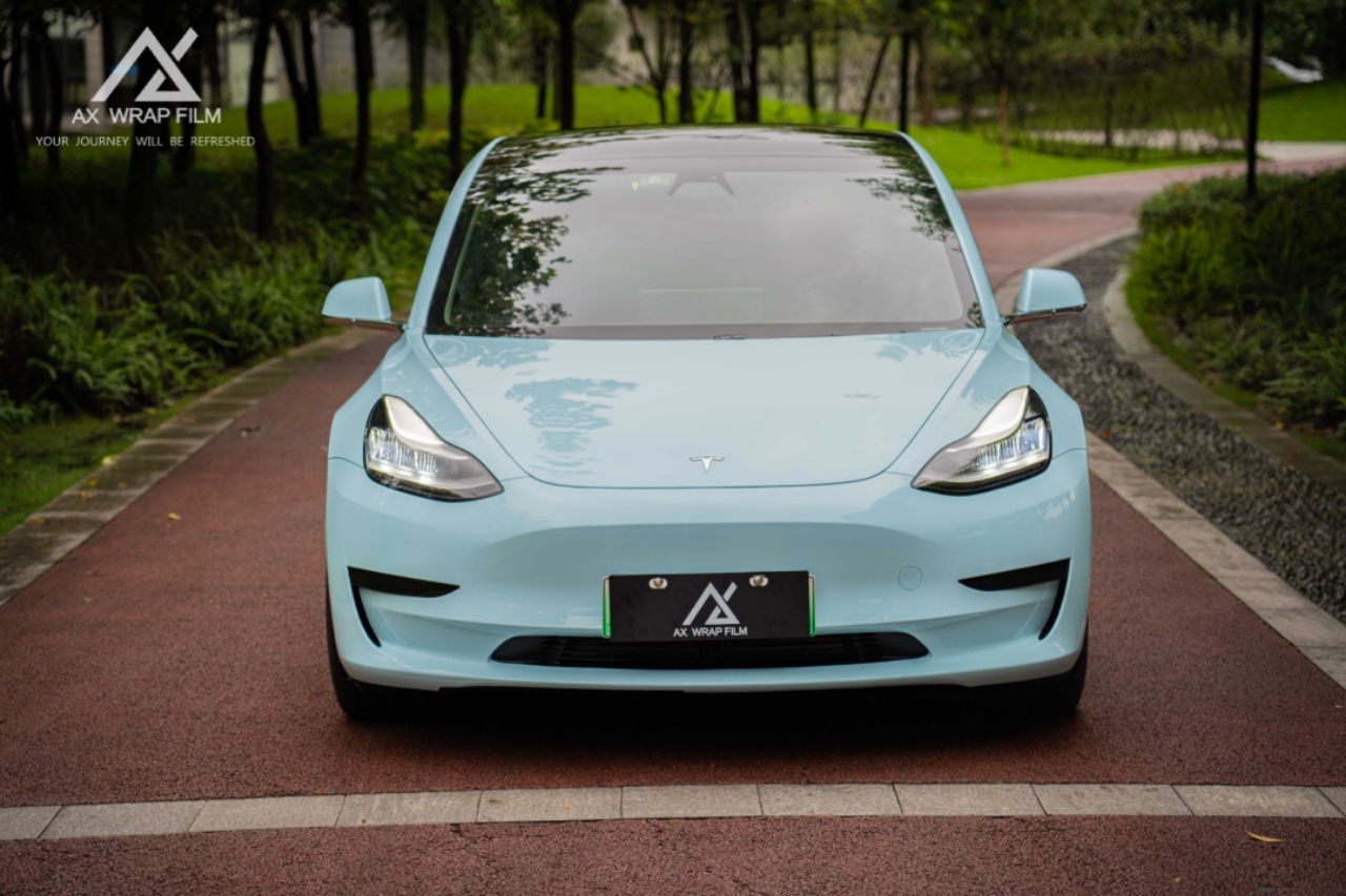 特拉斯 model3｜AX-PET冰川蓝