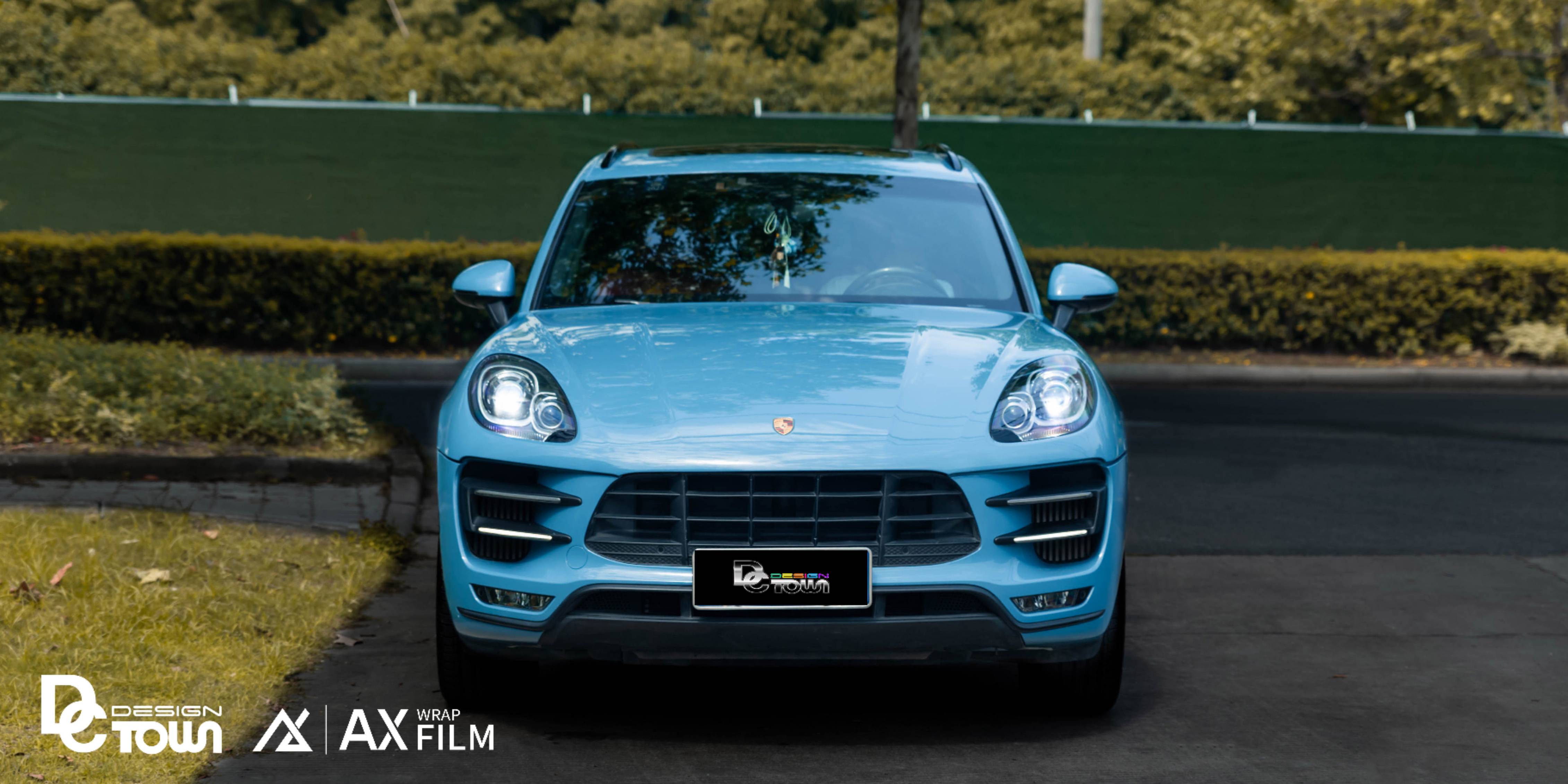 保时捷Macan｜AX-PET瓷器蓝