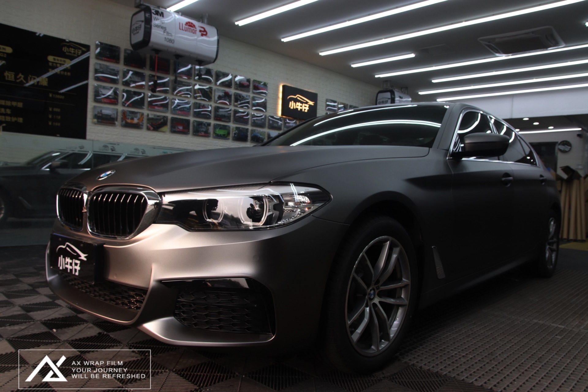 宝马530 ｜AX-AMG山灰