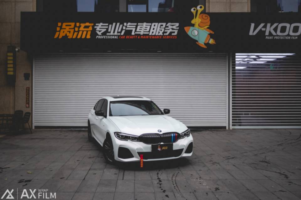 宝马325Li｜AX-珍珠白变红