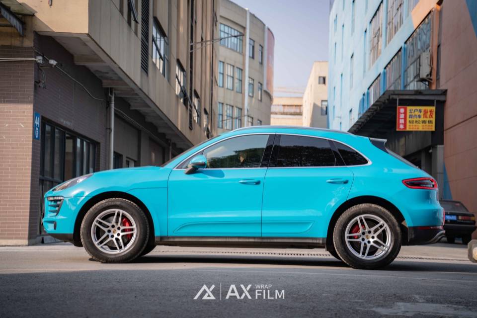 保时捷Macan｜AX-PET迈阿密蓝