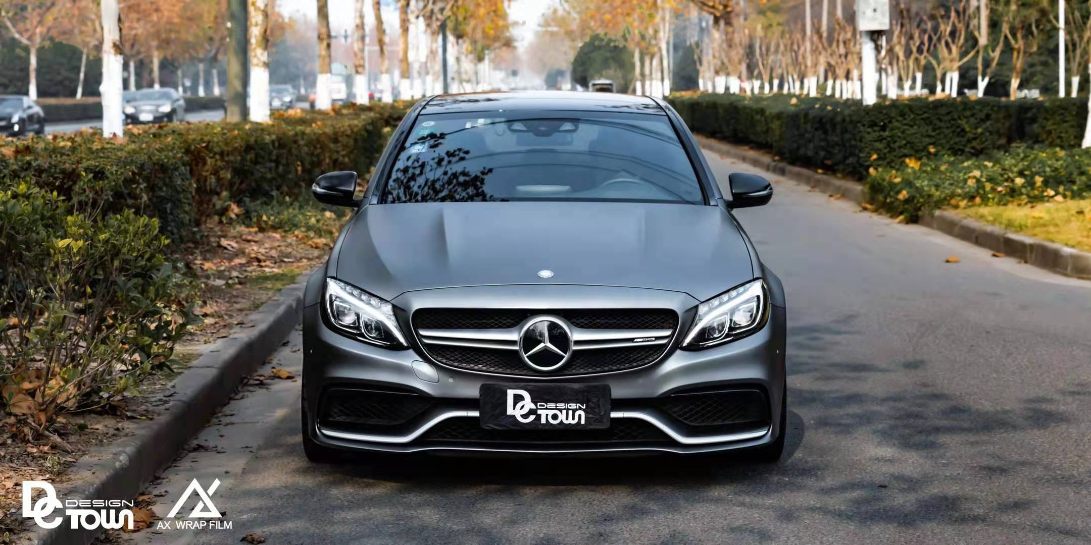 奔驰C63｜AX-AMG山灰