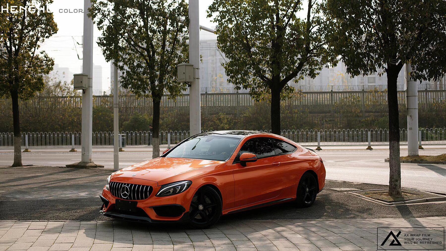 奔驰C200 AX -竞速橙