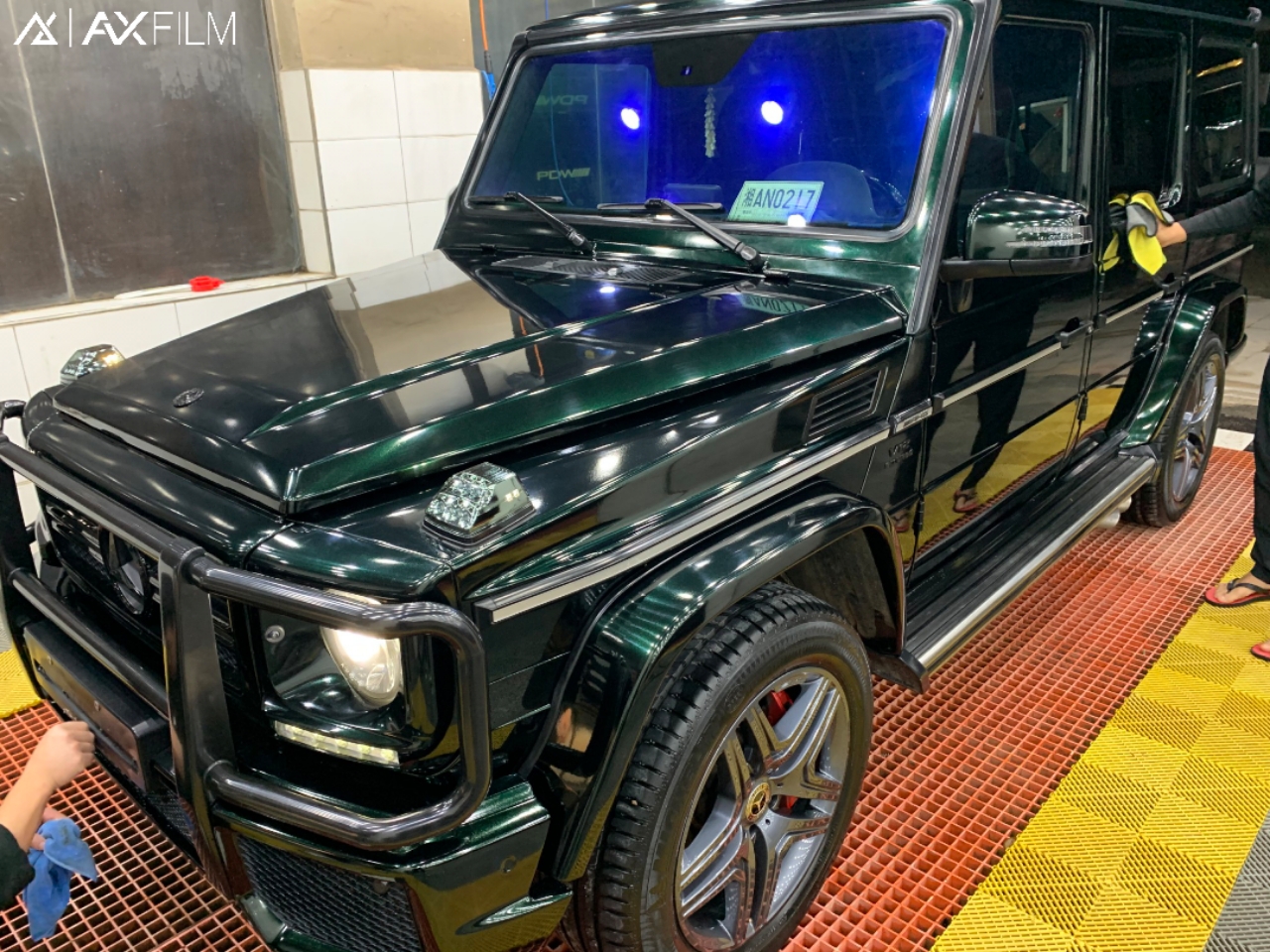 奔驰 G63｜AX-祖母石绿