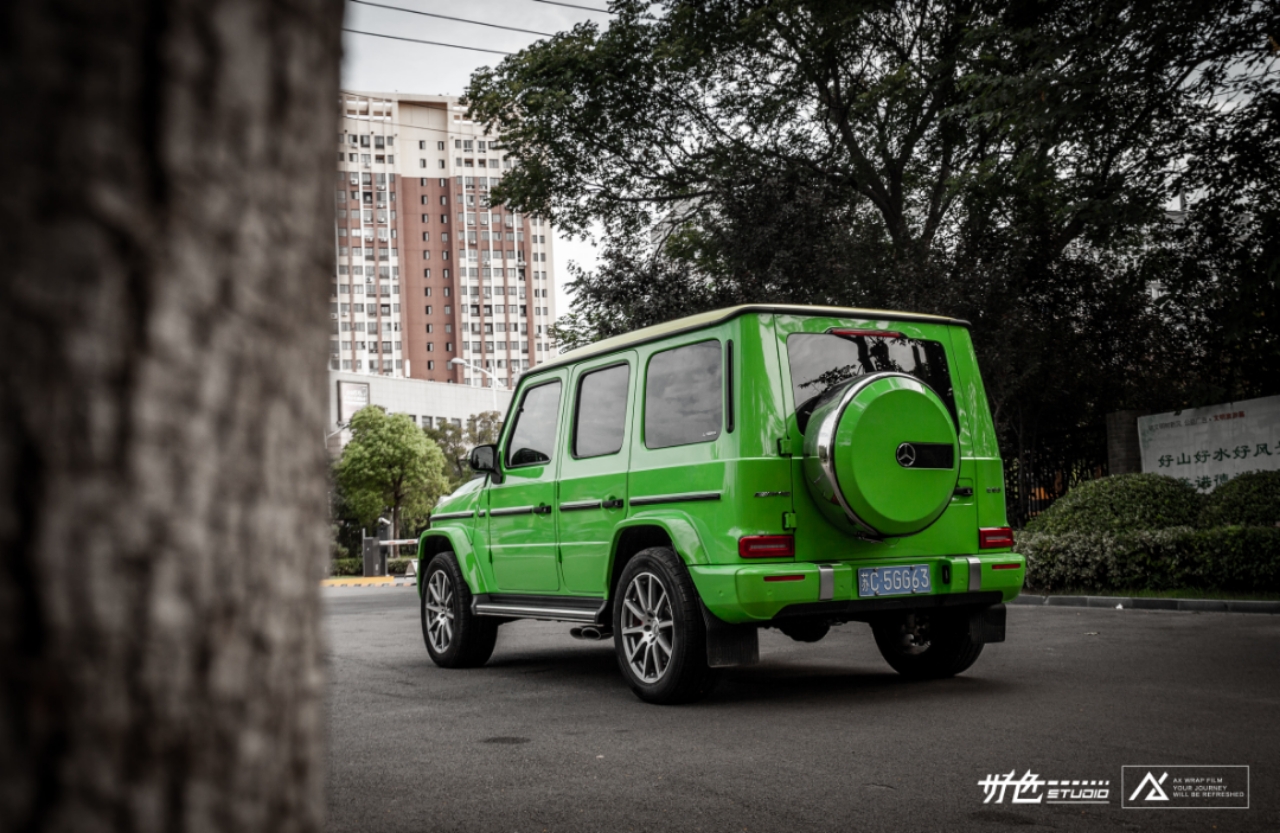 奔驰 G63｜AX-PET蝰蛇绿