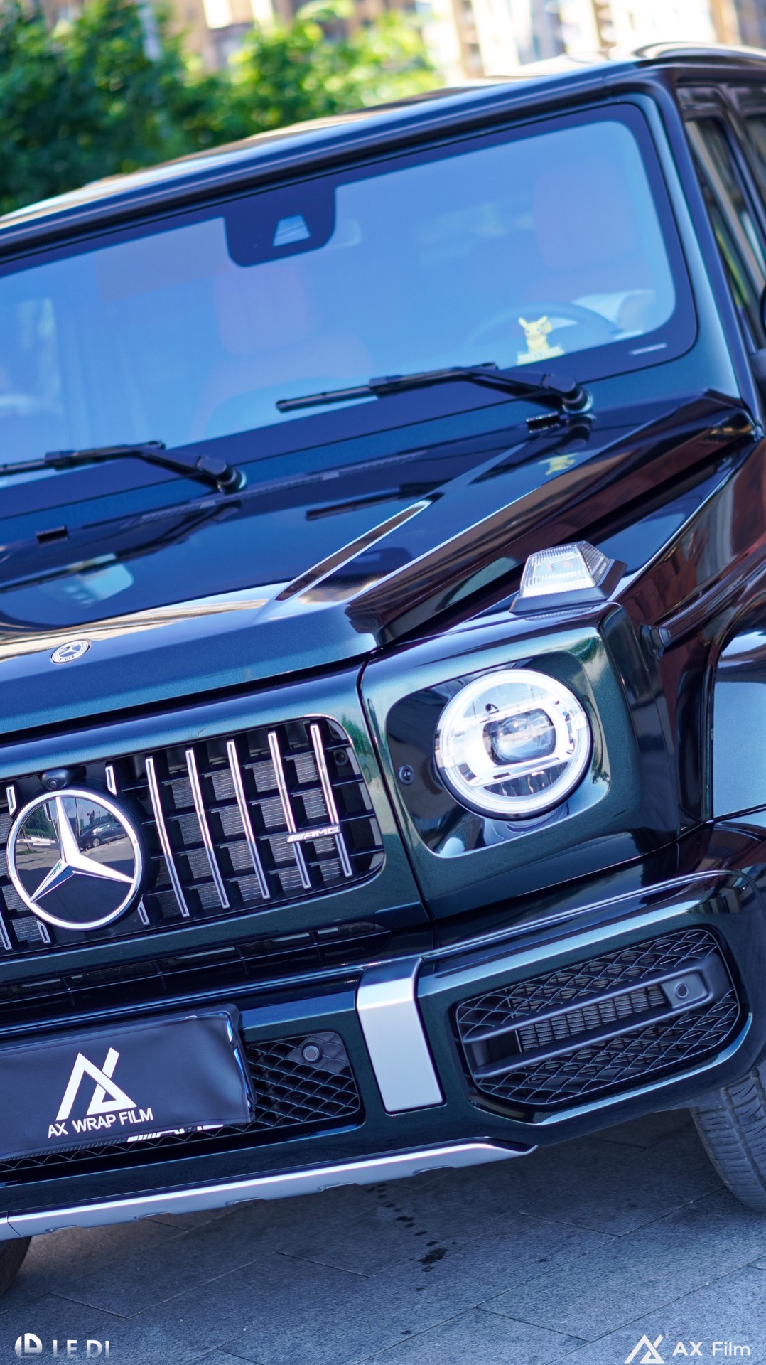 AMG G63 PET祖母石绿