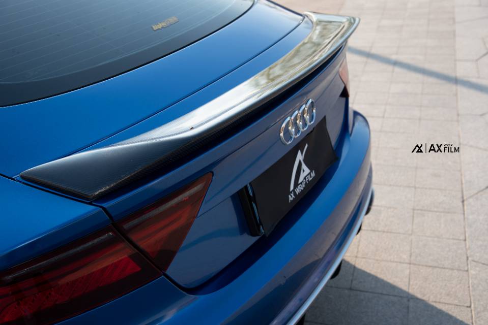 奥迪A7｜AX-PET雪邦蓝