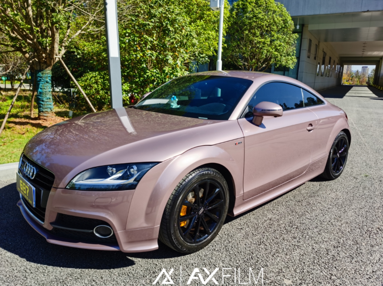 奥迪 TT｜AX-PET冰莓粉