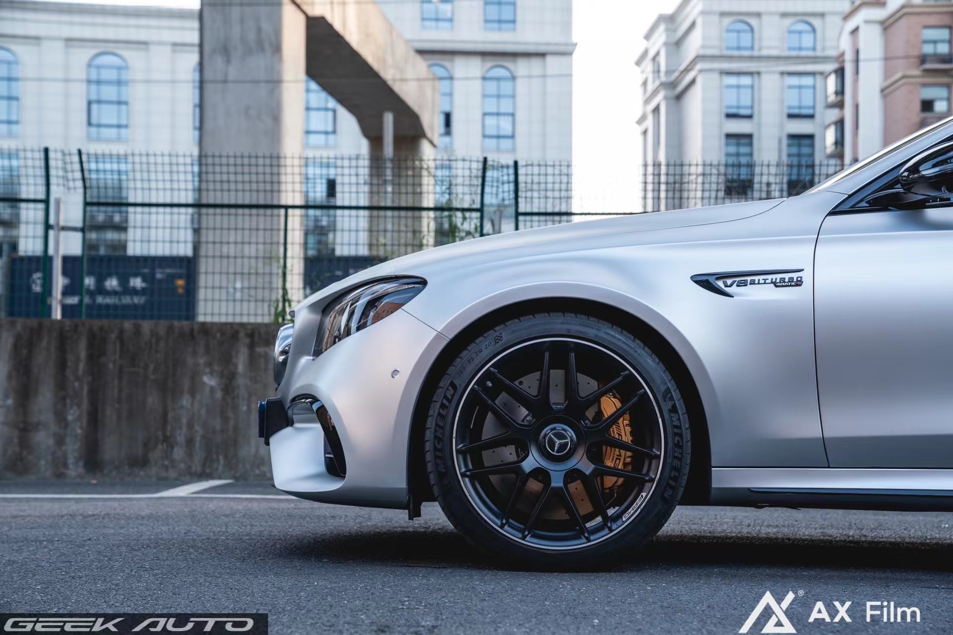 奔驰E63| AX-亚面电镀金属银