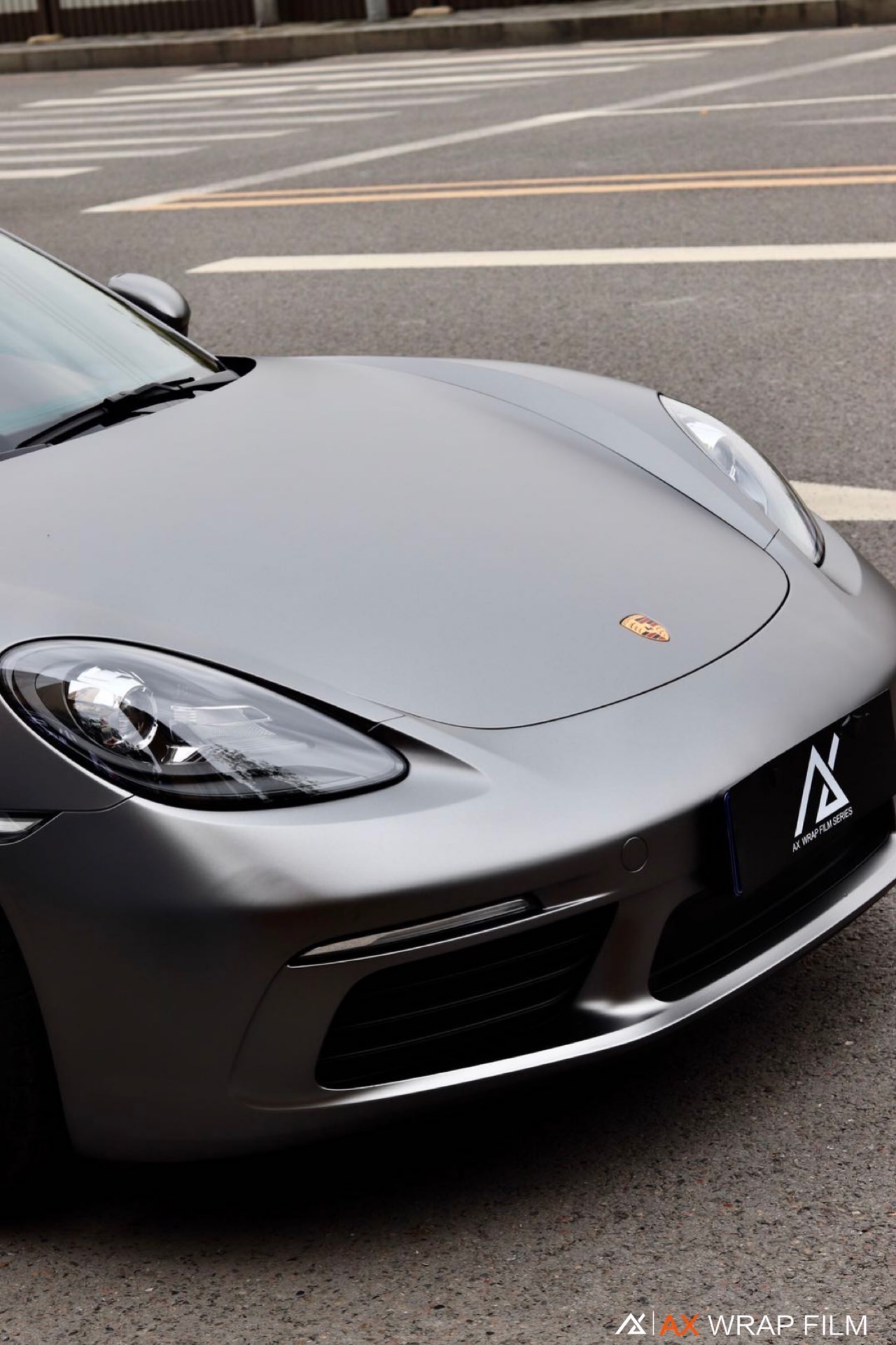 保时捷718 ｜AX-AMG山灰