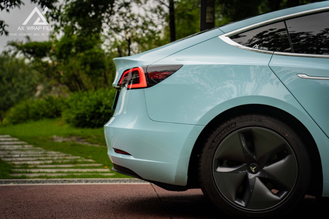 特拉斯 model3｜AX-PET冰川蓝