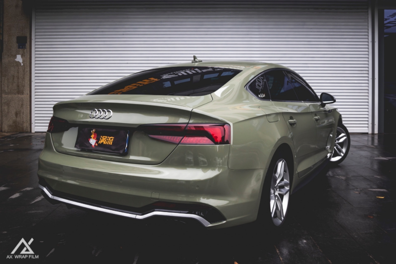 奥迪A5｜AX-高亮卡其绿