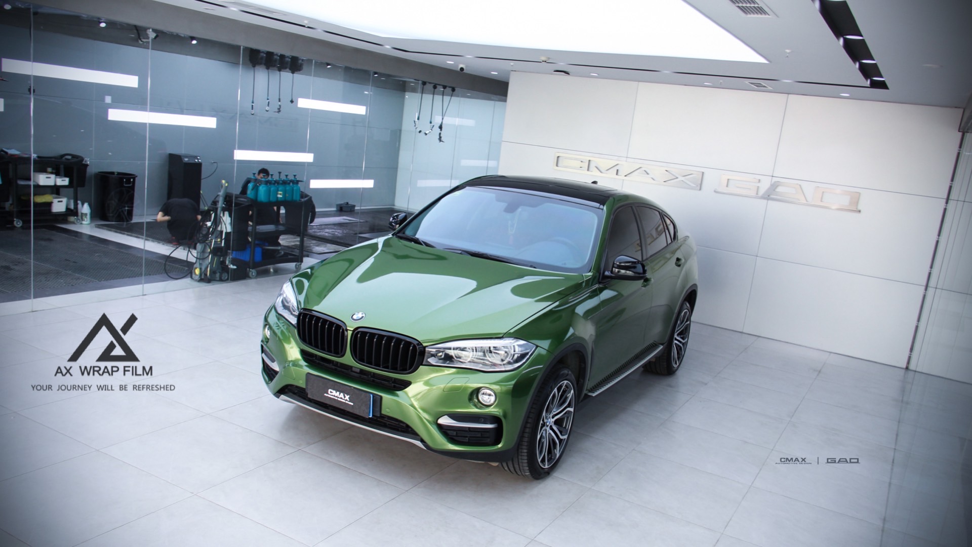 宝马X6 ｜AX-曼巴绿