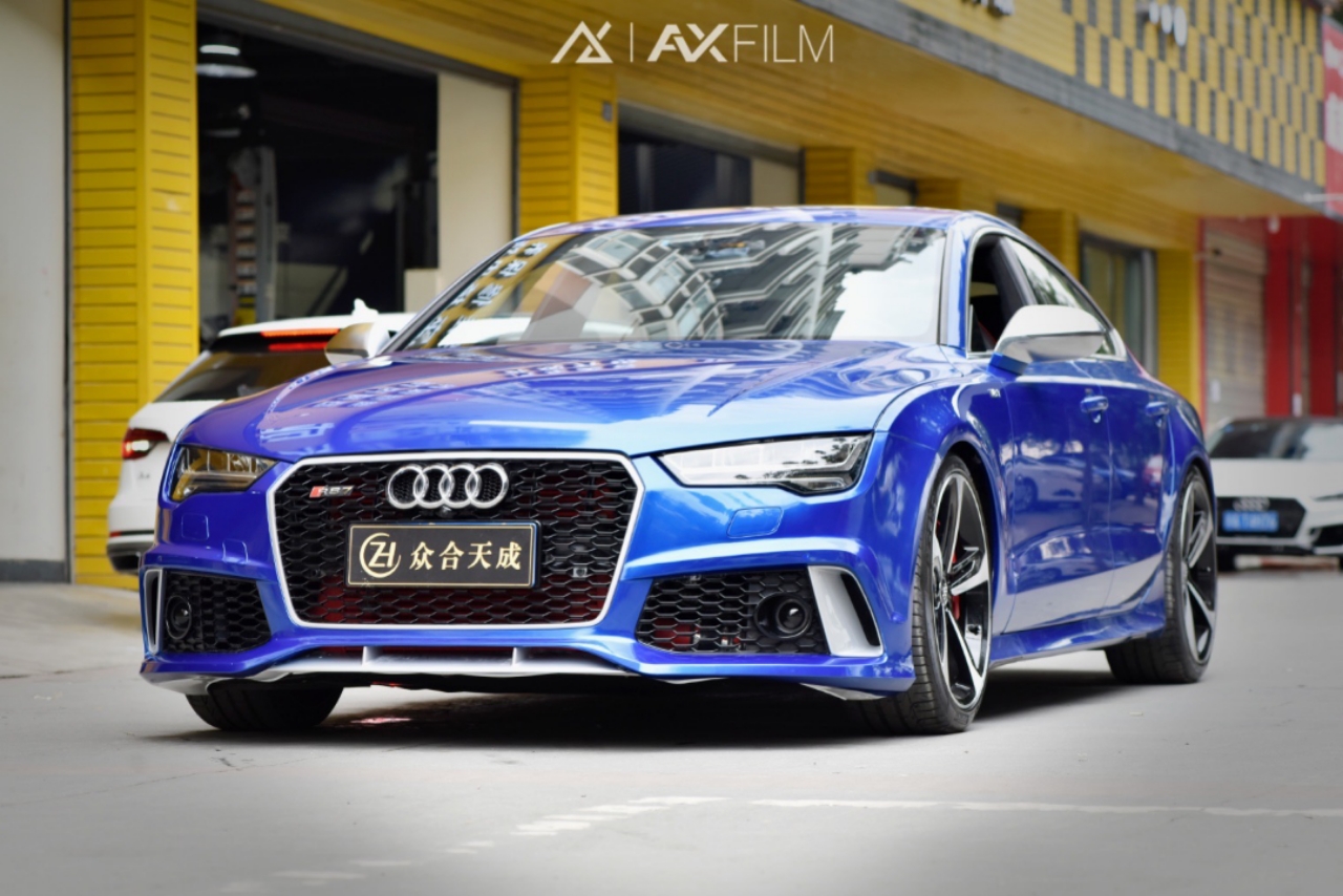 奥迪 A7｜AX-PET雪邦蓝