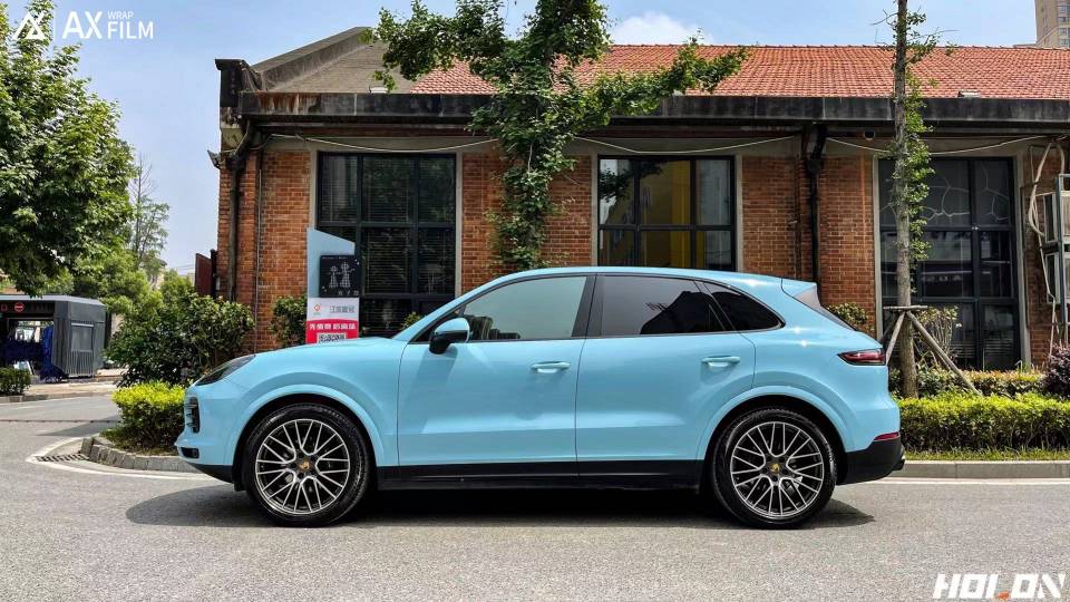 保时捷Cayenne｜AX-高亮海风蓝
