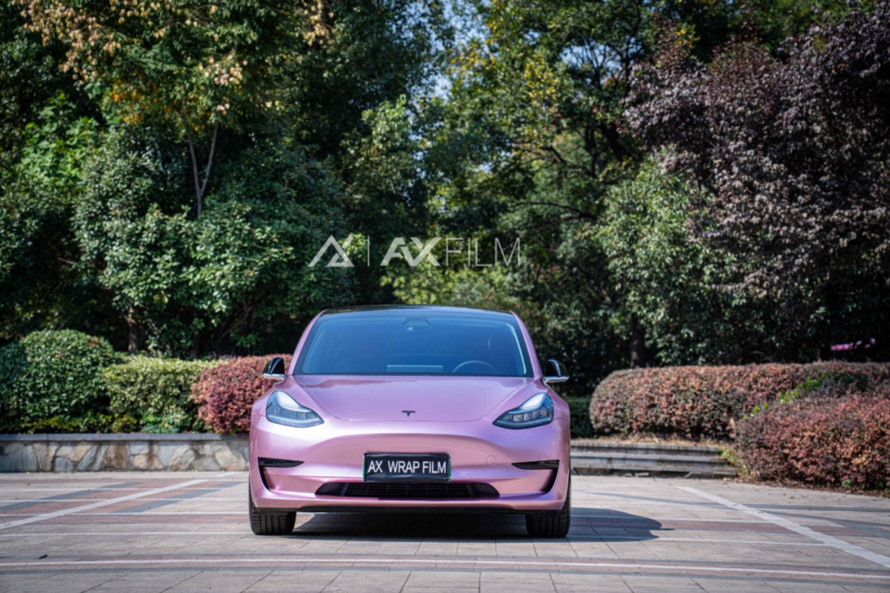 特斯拉 Model3｜AX-PET激情粉