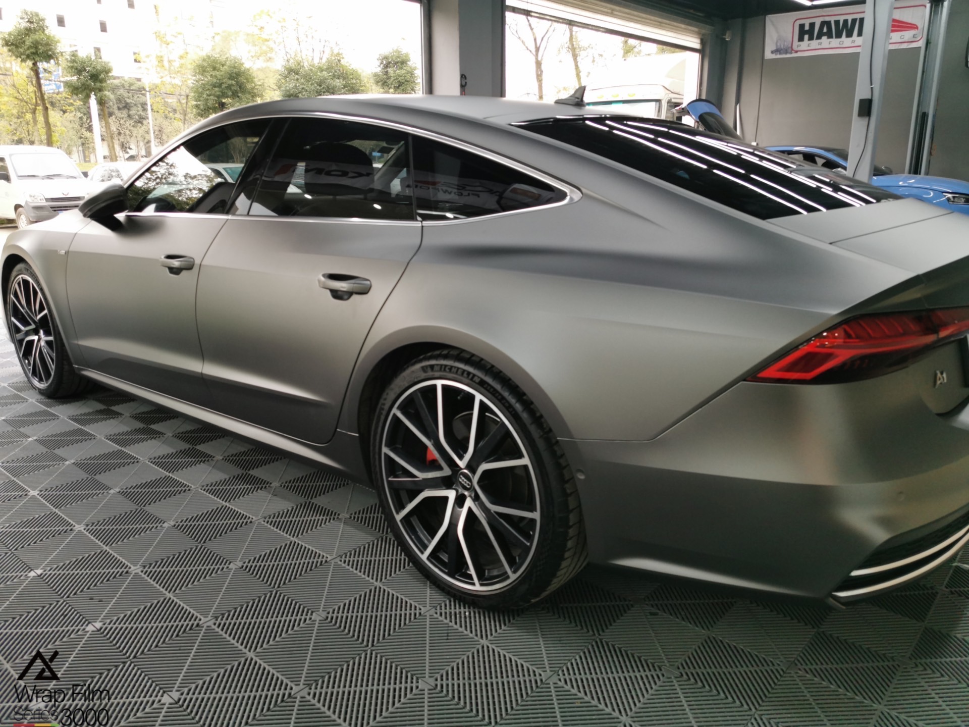 奥迪A7 ｜AX-AMG山灰