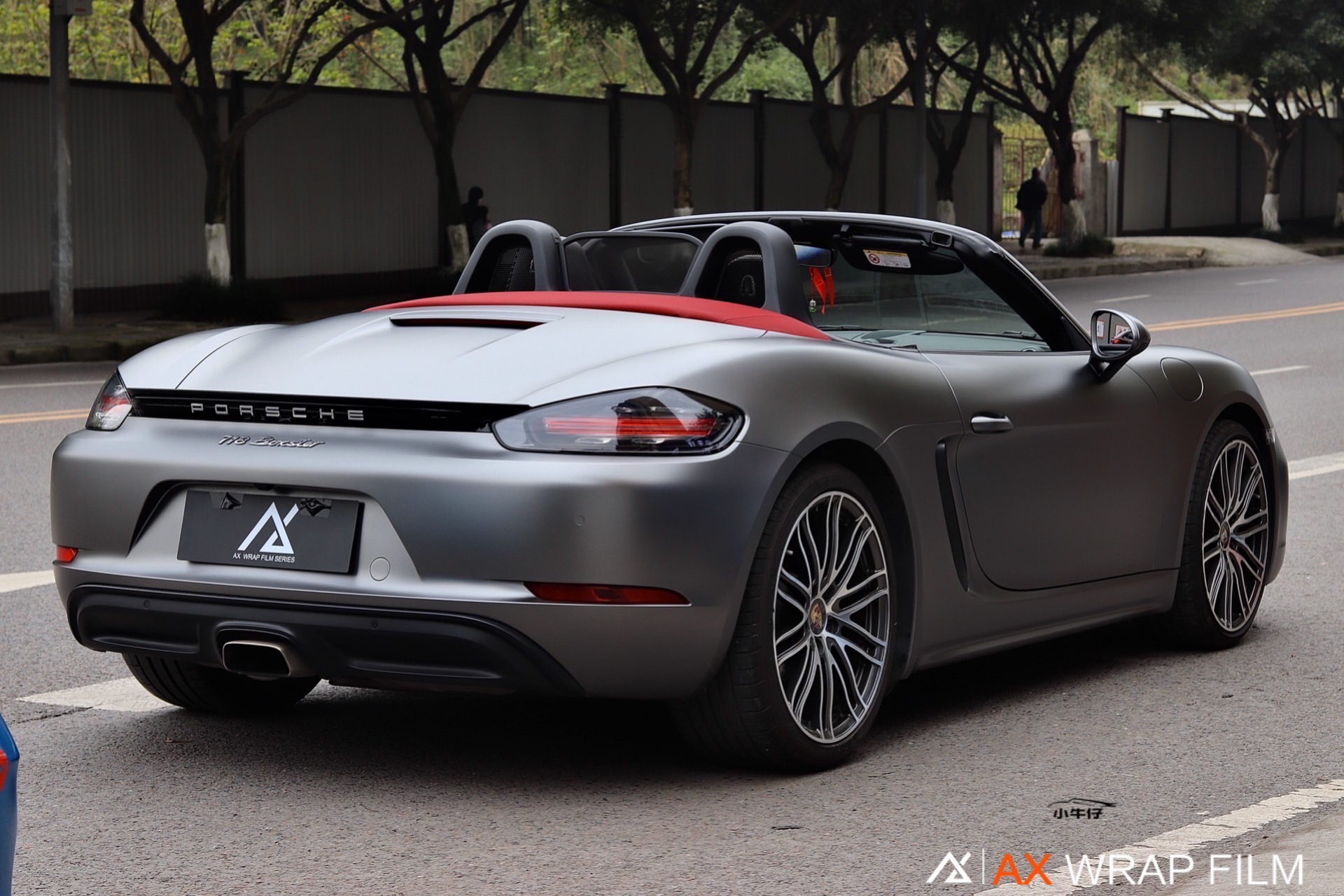 保时捷718 ｜AX-AMG山灰