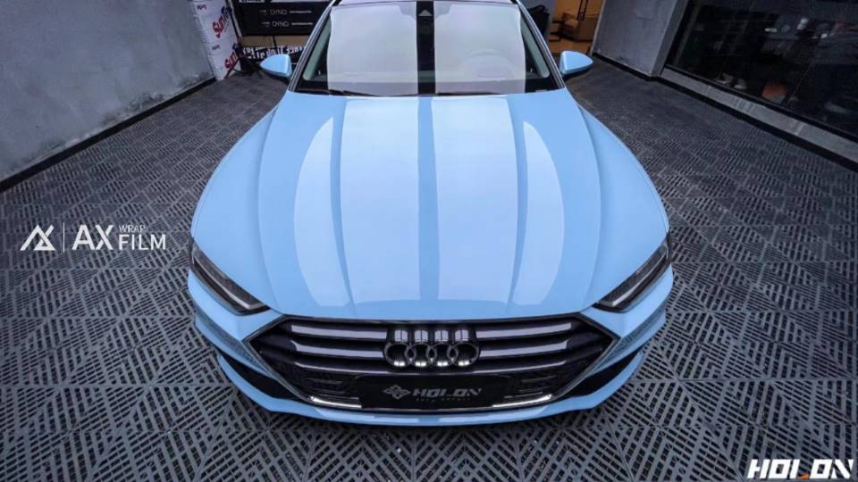 奥迪A7｜AX-高亮海风蓝