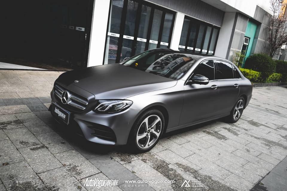奔驰E300L｜AX-山灰