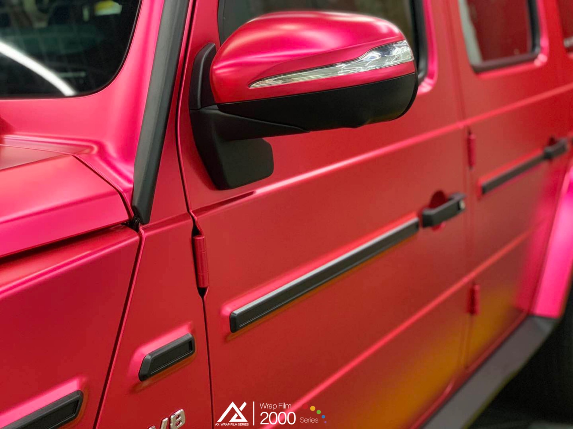 奔驰G500|AX-陶瓷红